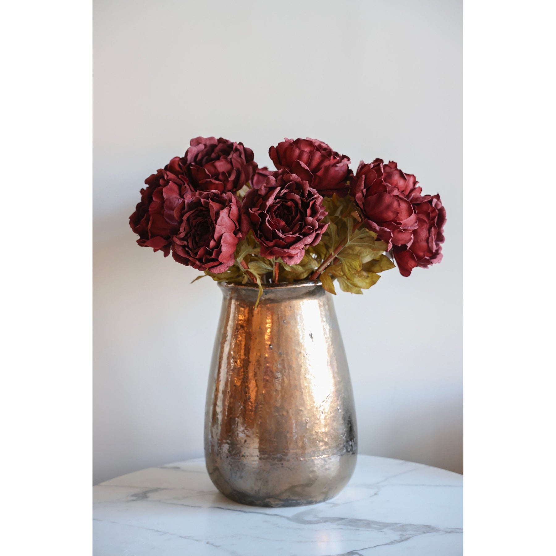 27" Burgundy Peony Stem – Park and Oak Collected