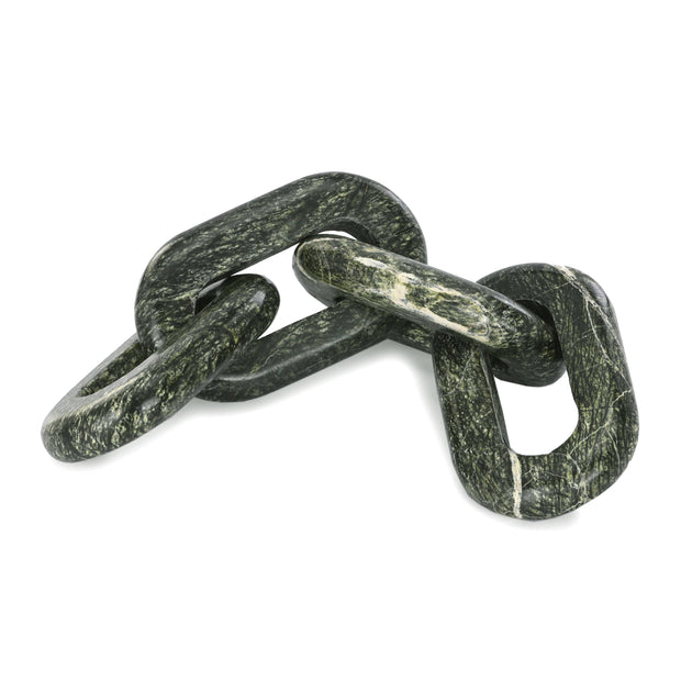 Forest Green Marble Chain Sculpture – Park and Oak Collected