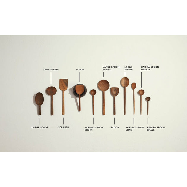 Organic Walnut Spoon - Large Round – Park and Oak Collected