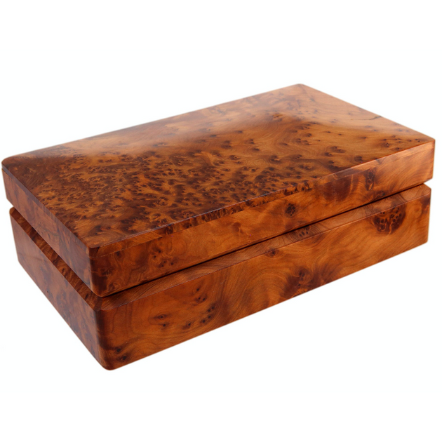 Thuya Wood Rectangular Box- with hinges – Park and Oak Collected
